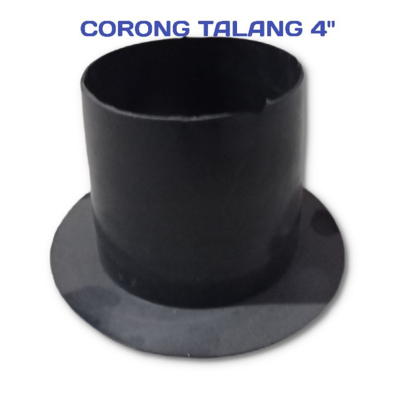 BLACK RUBBER FUNNEL - 4" BLACK GUTTER FUNNEL 4 INCH PLASTIC WATER ...