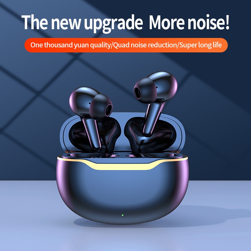 Wireless TWS Bluetooth Headset Bluetooth 5.3 with Microphone IPX6N HIFI ...