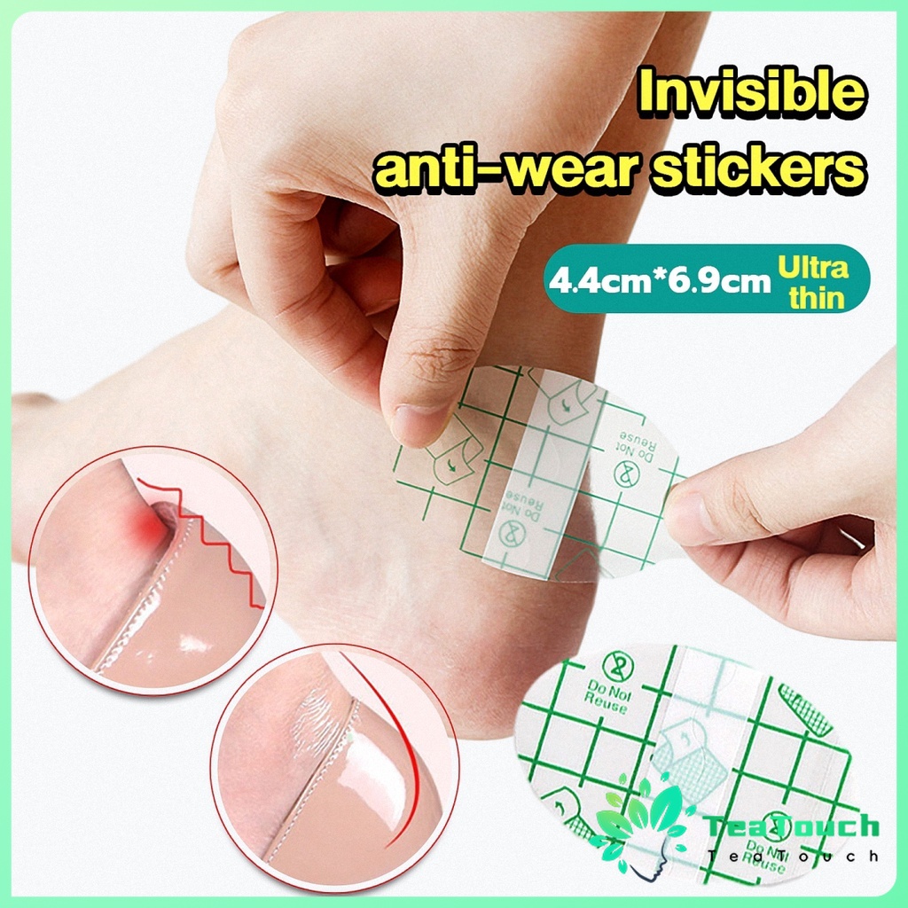 TeaTouch Heel Protector Foot Sole Stickers Waterproof Invisible Back ...
