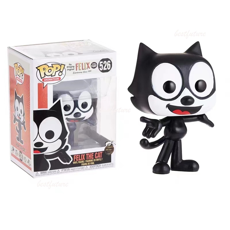 New Funko Pop Felix The Cat #526 Action Figure Model Collectible ...