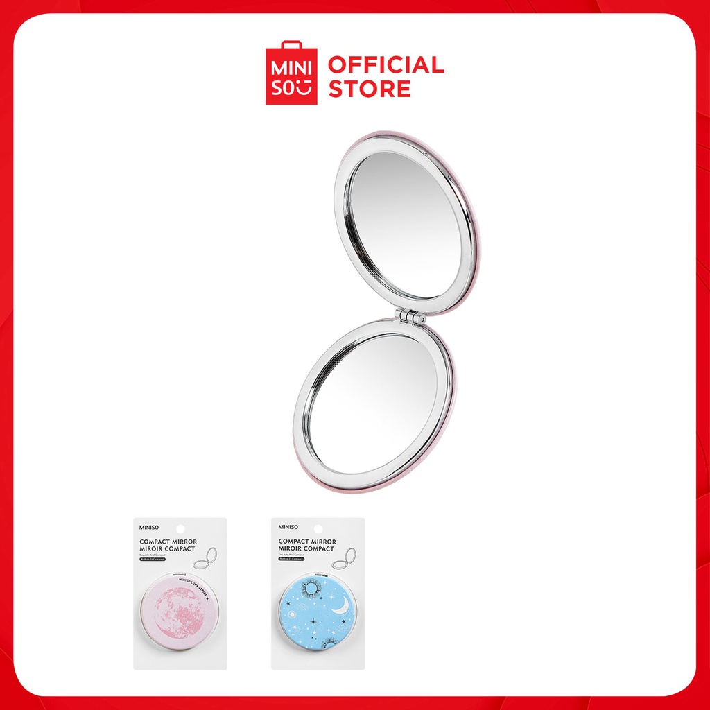 Miniso Mini Round Compact Mirror | Shopee Philippines