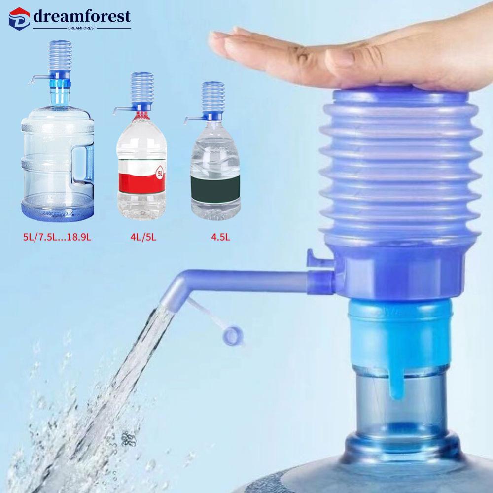 DF Manual Water Bottles Pump Hand Pressure Drinking Water Removable ...