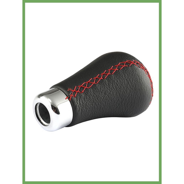 Gear Stick Shifter Handle Type R Leather Gear Shifter Car Gear Shifting ...