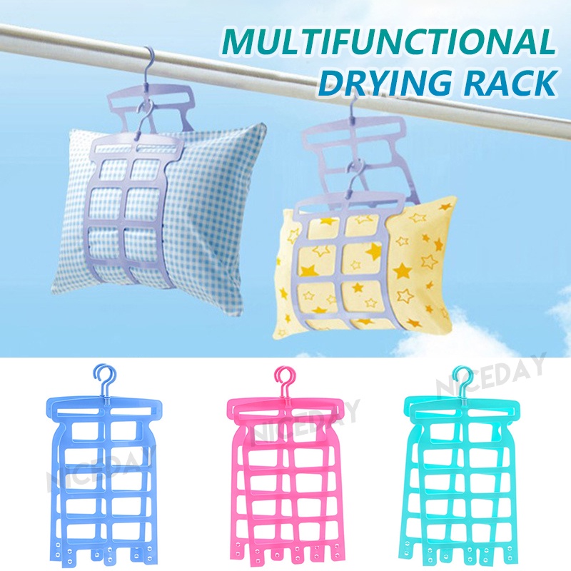 Creative home drying pillow rack pillow drying rack multifunctional ...