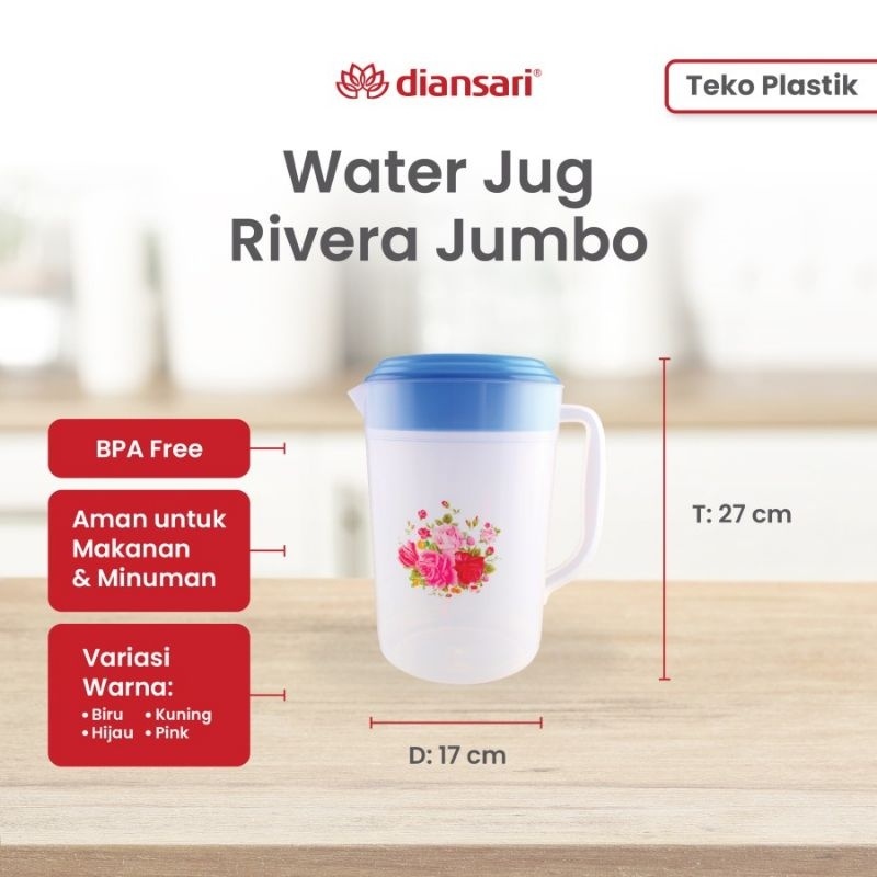 RST- Rivera Jumbo Water Kettle - Diansari - Rivera Jumbo Waterjug 4.5L ...
