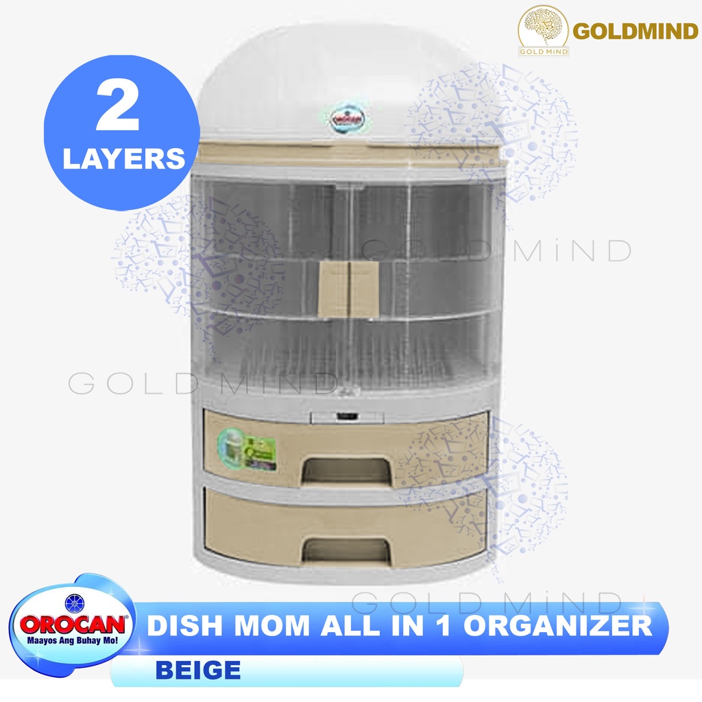 Orocan Kitchen Queen Plus Dish Rack Cabinet, Dish Drainer, Dish ...