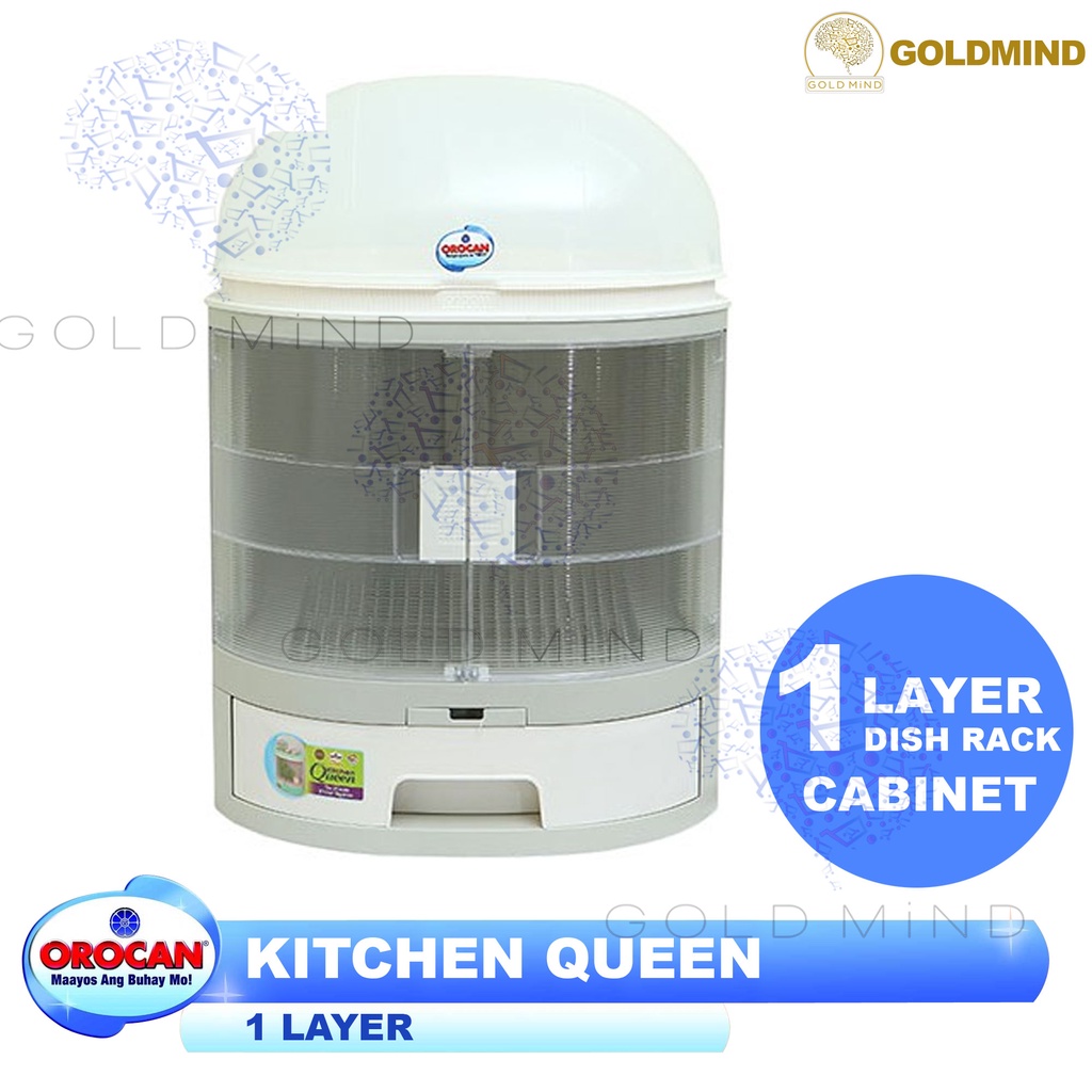 Orocan Kitchen Queen Dish Rack Cabinet, Dish Drainer, Dish Organizer 1 ...