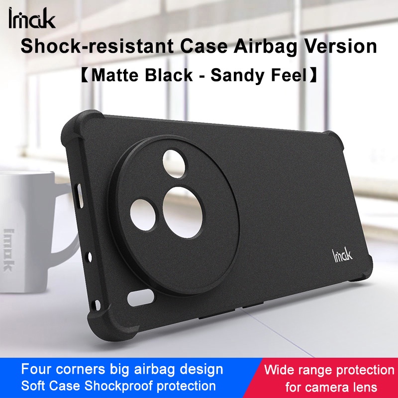 Imak ZTE Nubia Z50S Pro 5G Shockproof Soft TPU Case Matte Black ...
