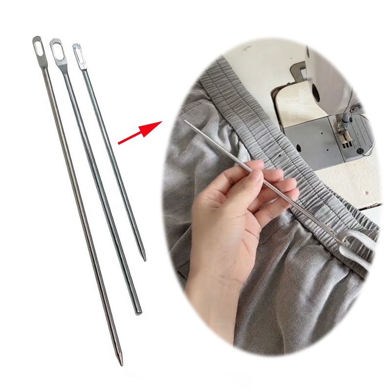 3Pcs/set Elastic Rope Threader Sewing Wearing Threaders DIY Loop Turner ...