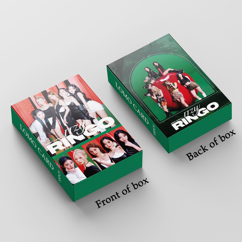 55pcs/box ITZY New Album RINGO Photocards Lomo Card Lia Yuna Yeji Ryujin Chaeryeong Kpop ...