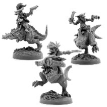 Wargame Exclusive ORK SKWEEKL RIDERS Garage Kit Gray Resin Model ...