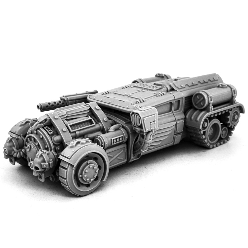 Wargame Exclusive HERESY HUNTER URBAN HUNTER CAR Garage Kit Gray Resin ...