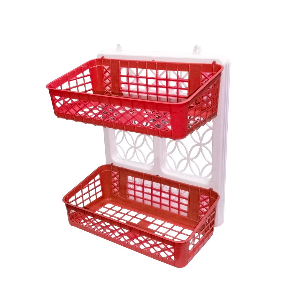 2 Layer Multipurpose Plastic Shampoo Rack / Jolly Shampoo Rack / Toilet ...