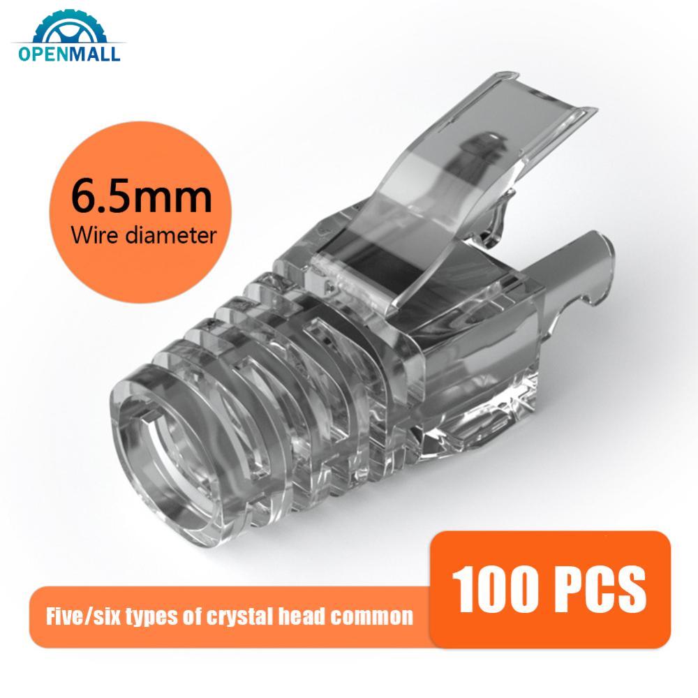 OPENMALL 1Pc Colorful RJ45 CAT6 Strain Relief Boots Connector for ...
