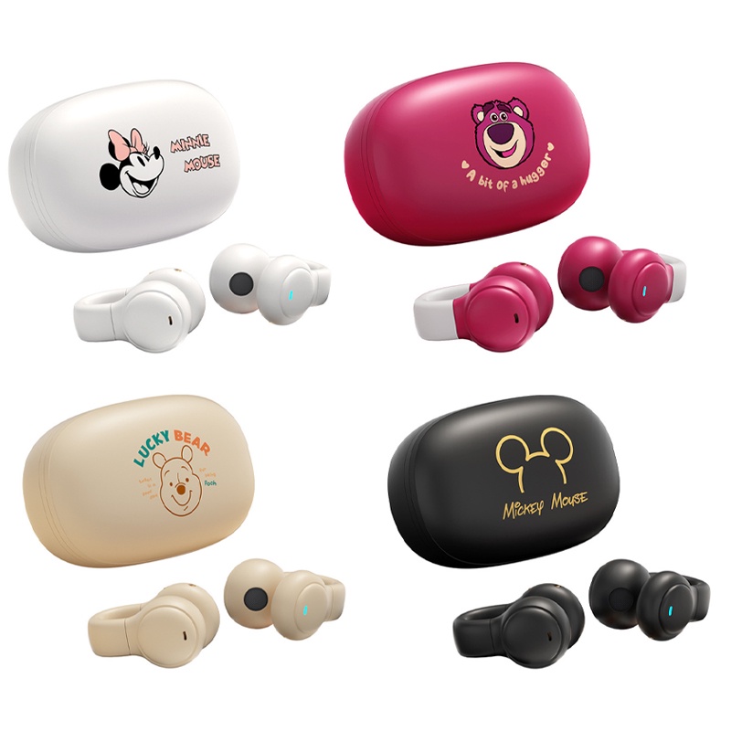 Disney M30 Bone Conduction Wireless Bluetooth 5.3 Earphone Strawberry ...