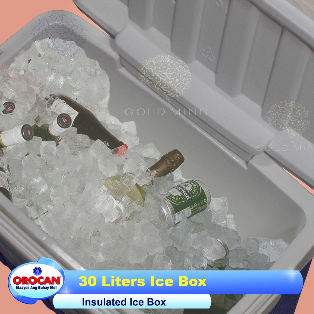 Orocan Insulated Ice Box 30 | 15 | 8 | 5 Liters -Gold Mind | Shopee ...