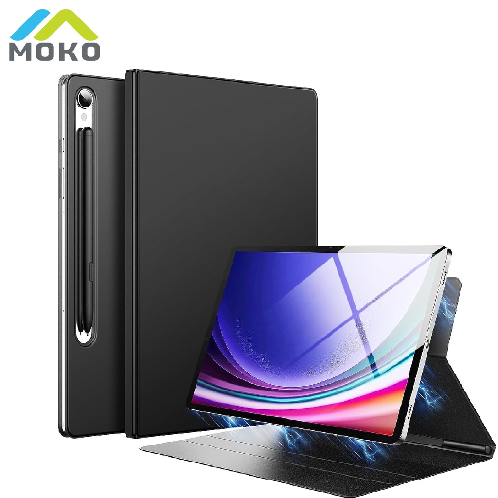 MoKo Slim Smart Lightweight Magnetic Case Fit for Samsung Galaxy Tab S9 ...