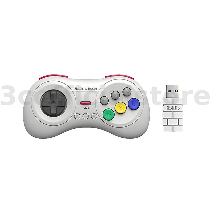 8BitDo M30 2.4G Wireless Game Controller 6-key Turbo Function Mini ...