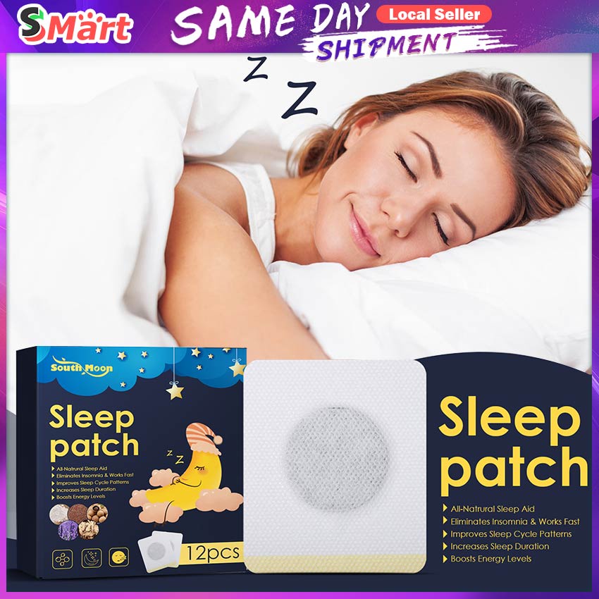 48Pcs Sleep Aid Plaster Sleeping Herbal Patch Improve Insomnia Relieve ...
