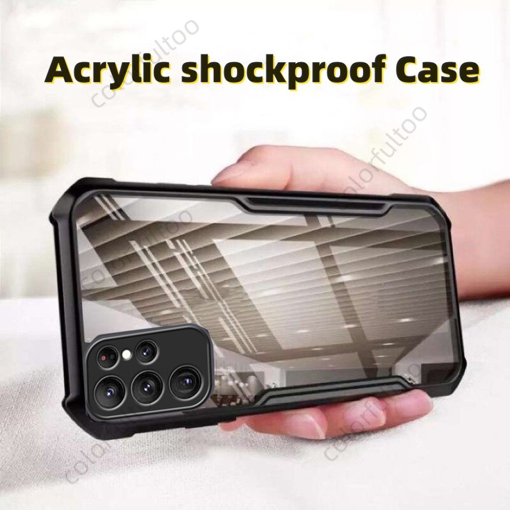 Shockproof Clear Case For Samsung Galaxy S23 S22 Ultra Plus S22+ S23 ...