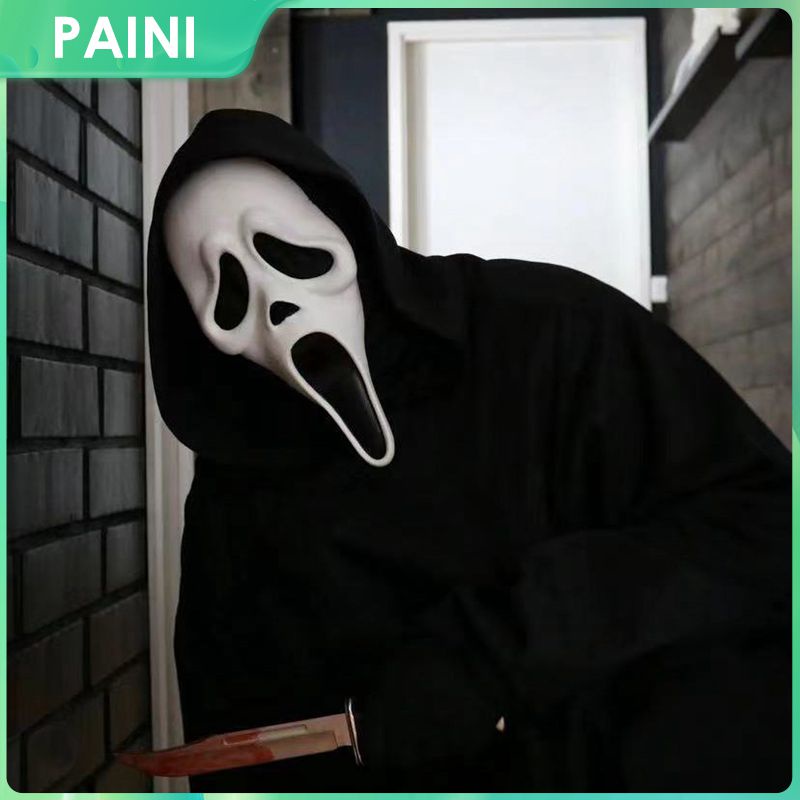 [Fast Shipping] Creepy Scary Scream Ghost Face Skull Mask Cosplay ...
