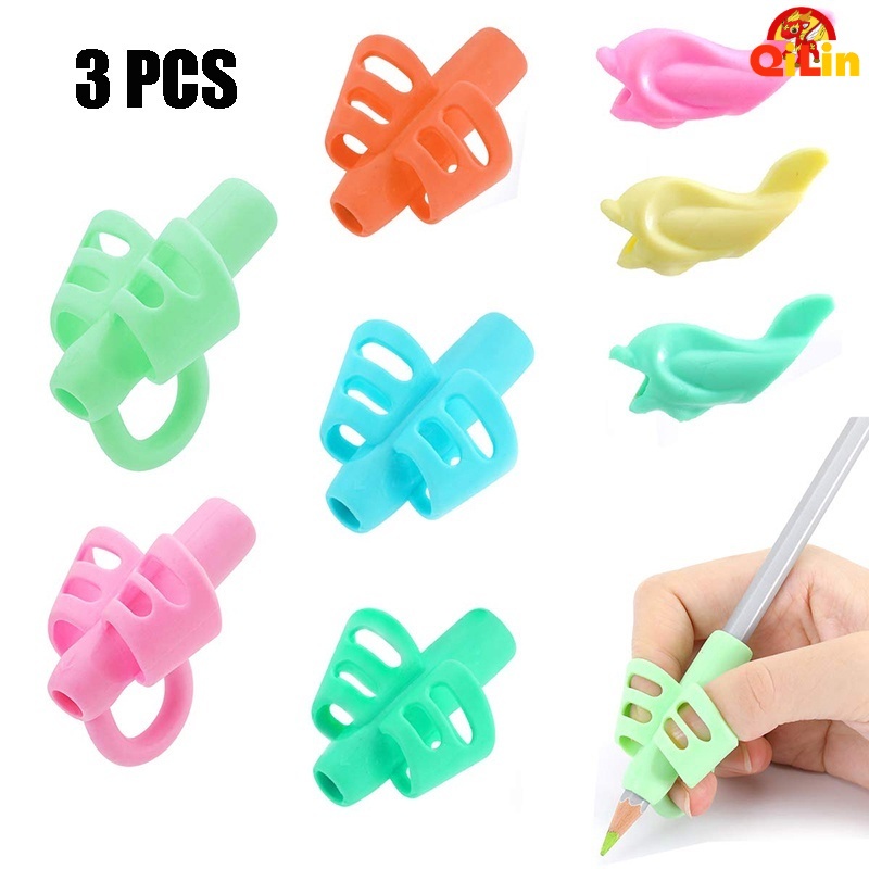 Pencil Holder Children Cute Pen Handle Rod HandWriting Guide Hold Pen ...