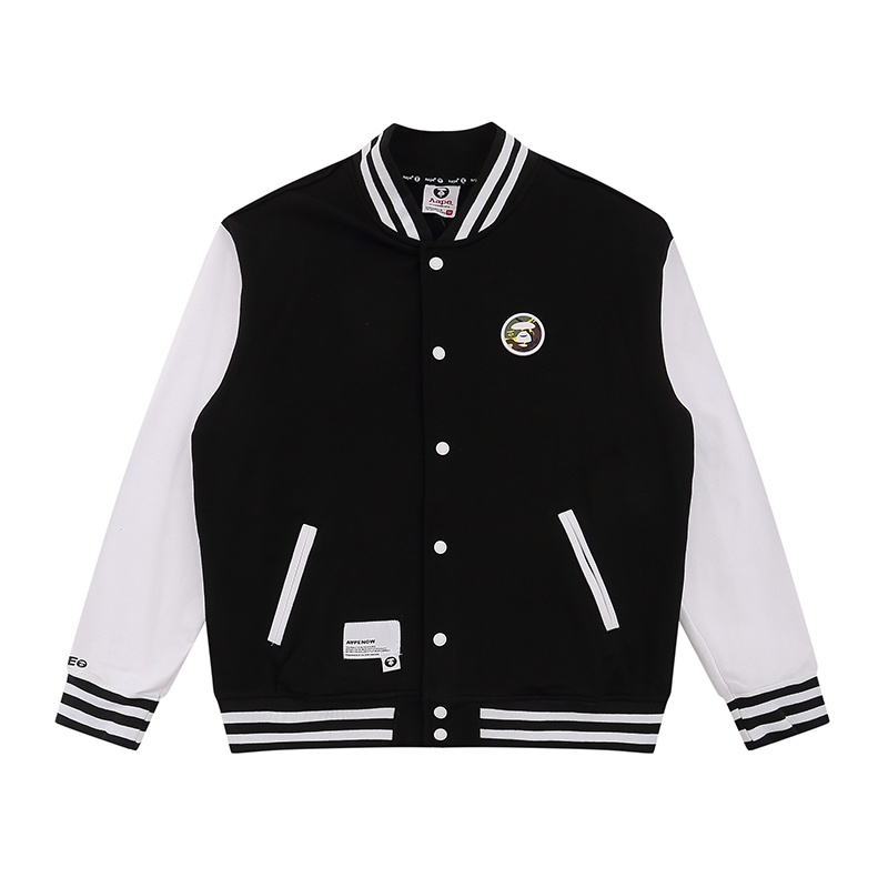 Aape classic Velcro Jacket Bape Badge teammates pilot Coats | Shopee ...