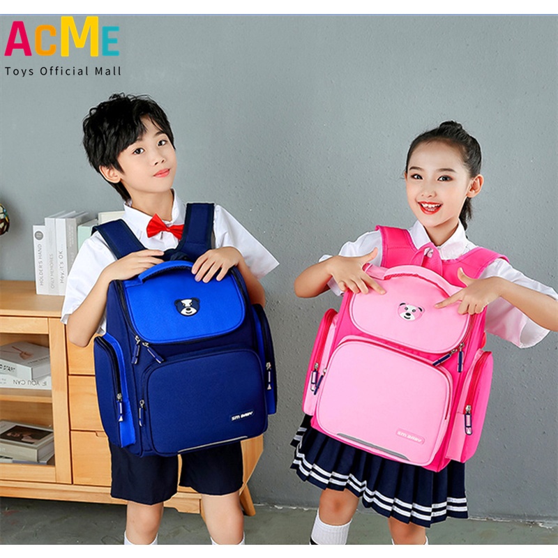 Children's School Bag Grades 1-6 School Bag Waterproof Light Large ...