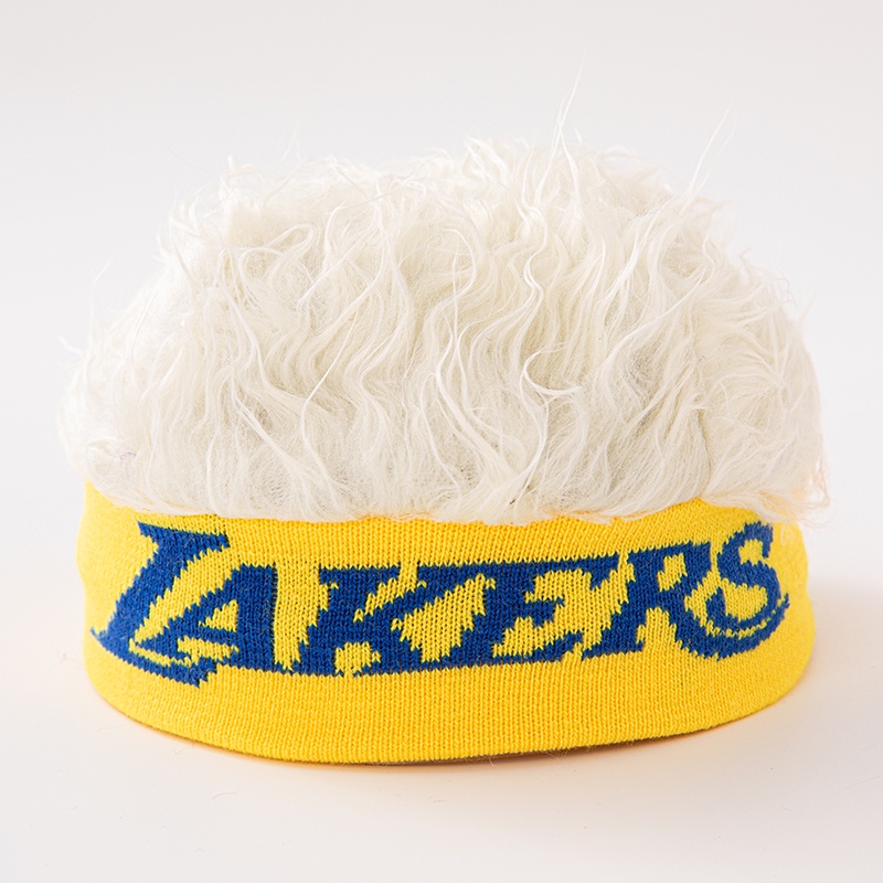Guapi landlord wig hat personalized hip-hop brimless hat knitted hat ...