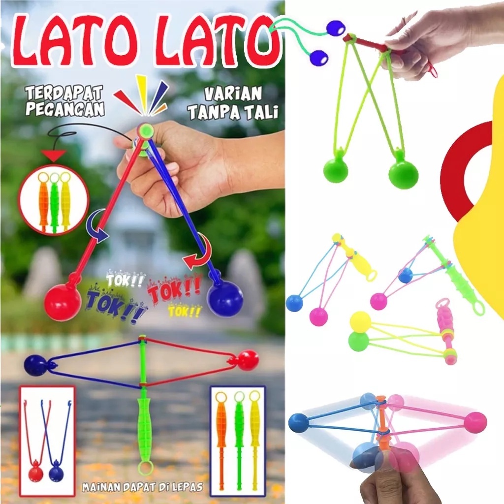 BIG SIZE Lato Latto With Light Handle Ready Stock Tek Tek Old School ...