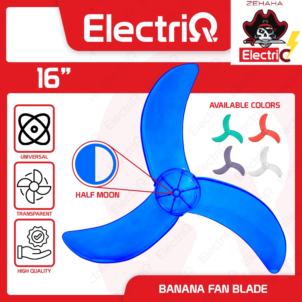 Electric Fan Blade Elesi 16" (Asahi/Hanabishi/Camel/Dowell/Universal ...