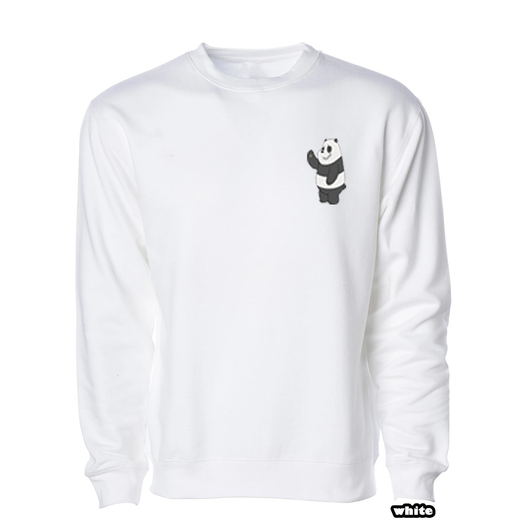 Panda We Bare Bears Pullover Jacket Long Sleeve Men Women Family ...