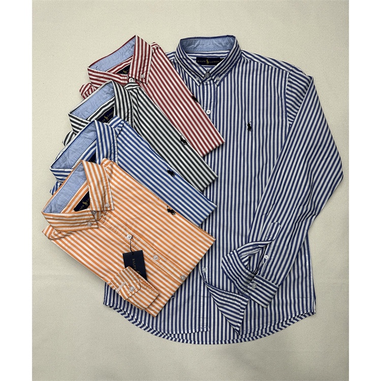 MJEY [READY & STOCK] Ralp- Lauren spring and summer men's long sleeve ...
