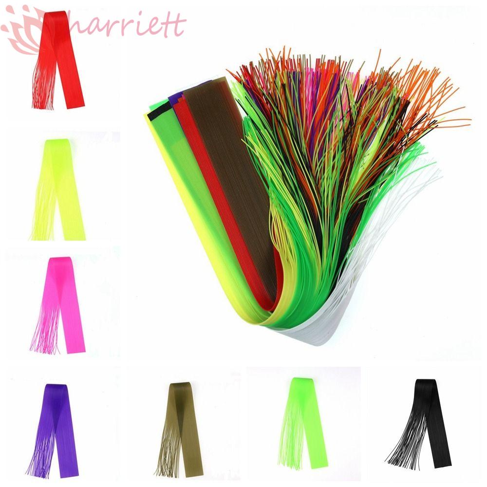 HARRIETT 40 Strands/Pack String Rubber Leg, 30CM Natural Look Lure ...
