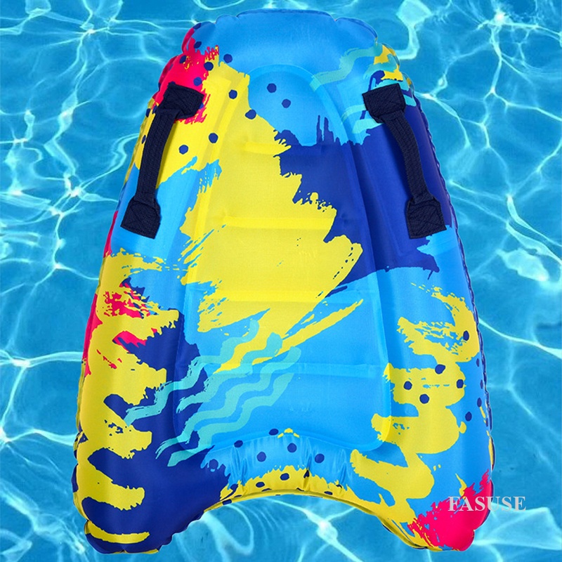 FAUSE Inflatable Boogie Boards For Beach Pool Floats For Kids And Adult ...