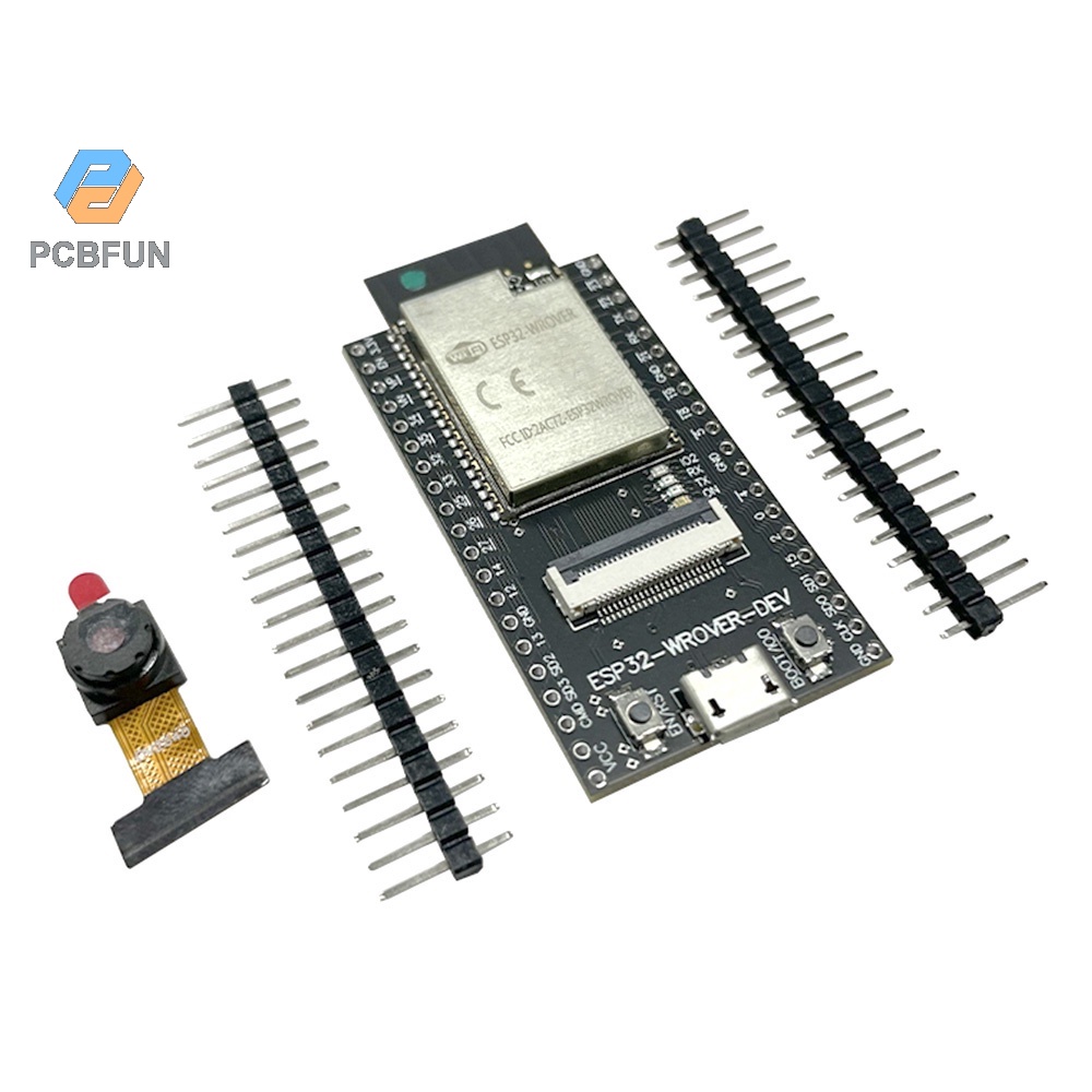 Pcbfun Esp32 Wrover Dev Development Board With Ov2640 Camera Wi Fi Bluetooth Moudule Shopee