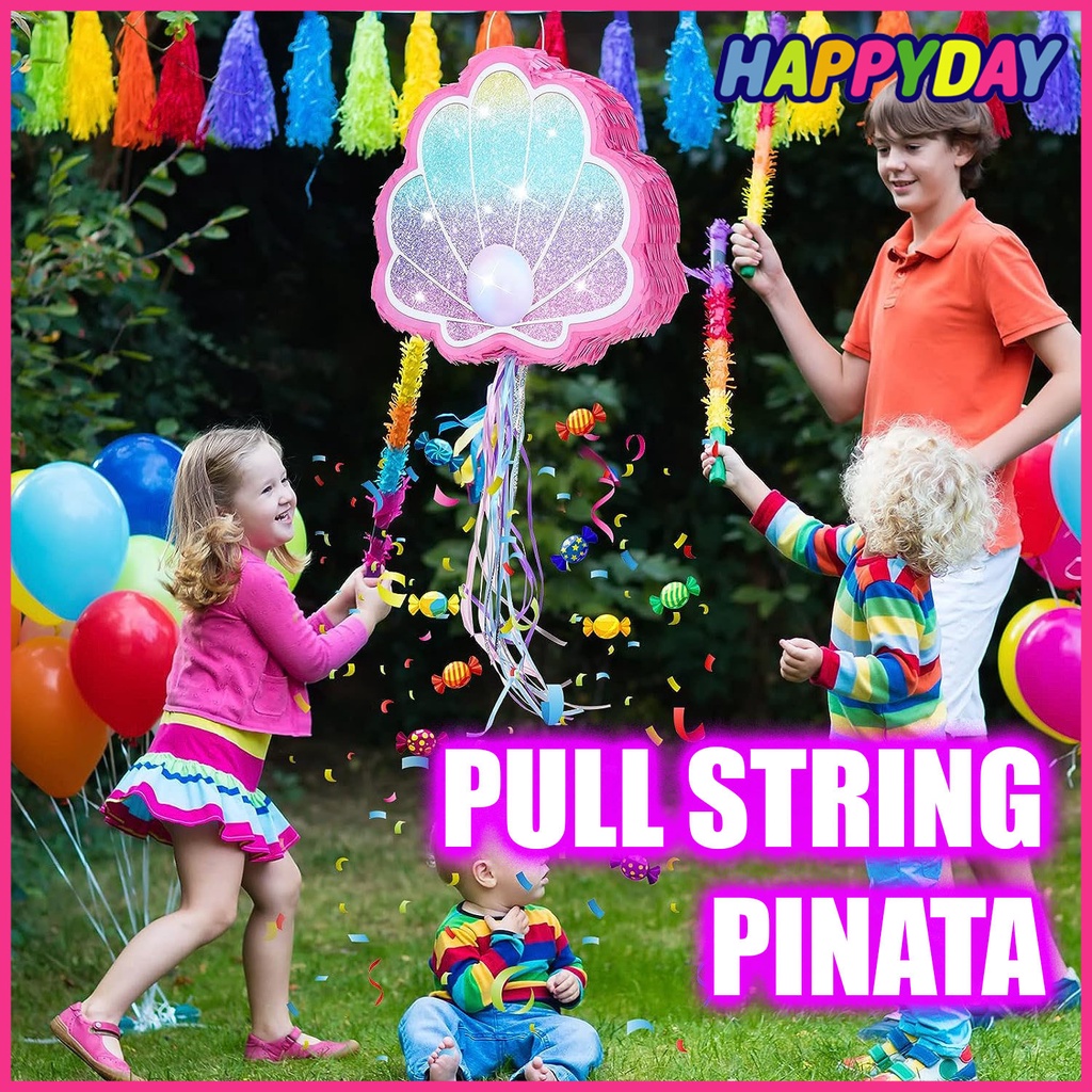 Pinata Pull String Candy Box Hula Game Party Decoration Pinata 1304xx ...