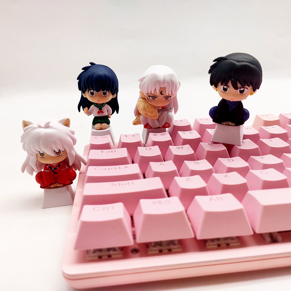 Unique Cartoon Girl Cute Anime Keycap Universal Mechanical Keyboard ...