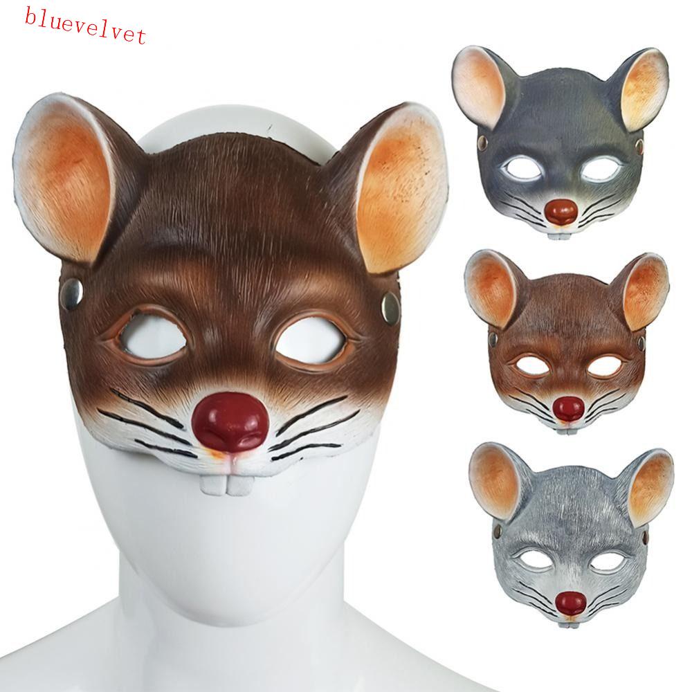 BLUEVELVET Halloween Masks Toys Gifts Simple Prom Party Supplies ...