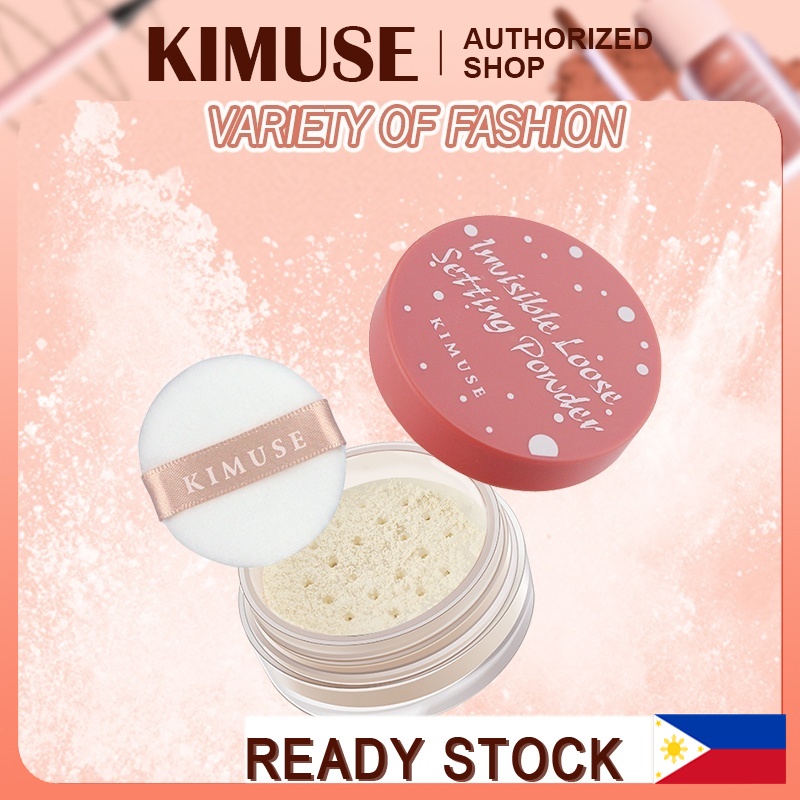100% Original KIMUSE Waterproof Loose Powder Skin Finish Flawless ...