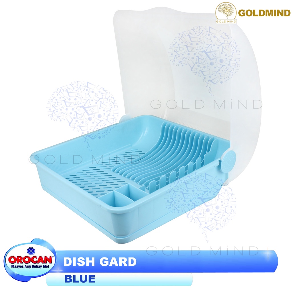 Orocan Dish Rack Drainer with Cover -Gold Mind | Shopee Philippines