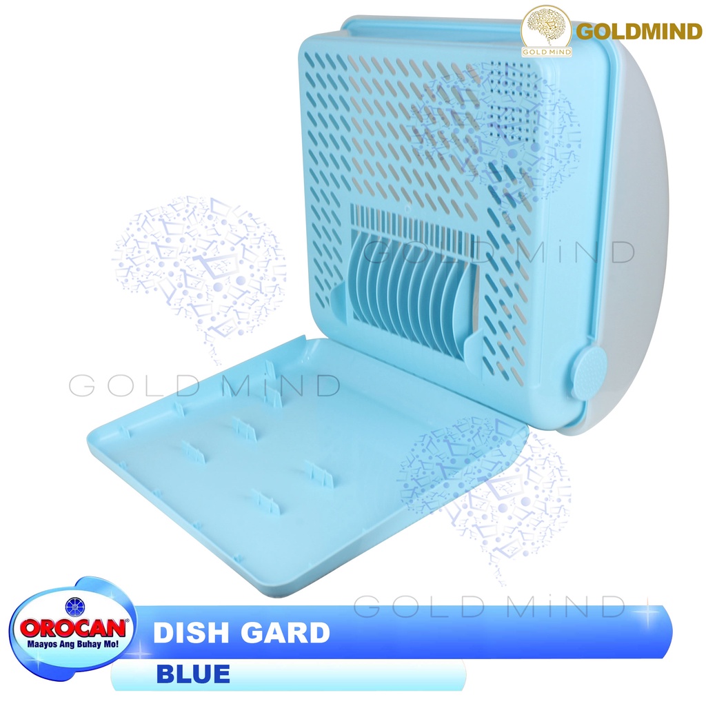 Orocan Dish Rack Drainer with Cover -Gold Mind | Shopee Philippines