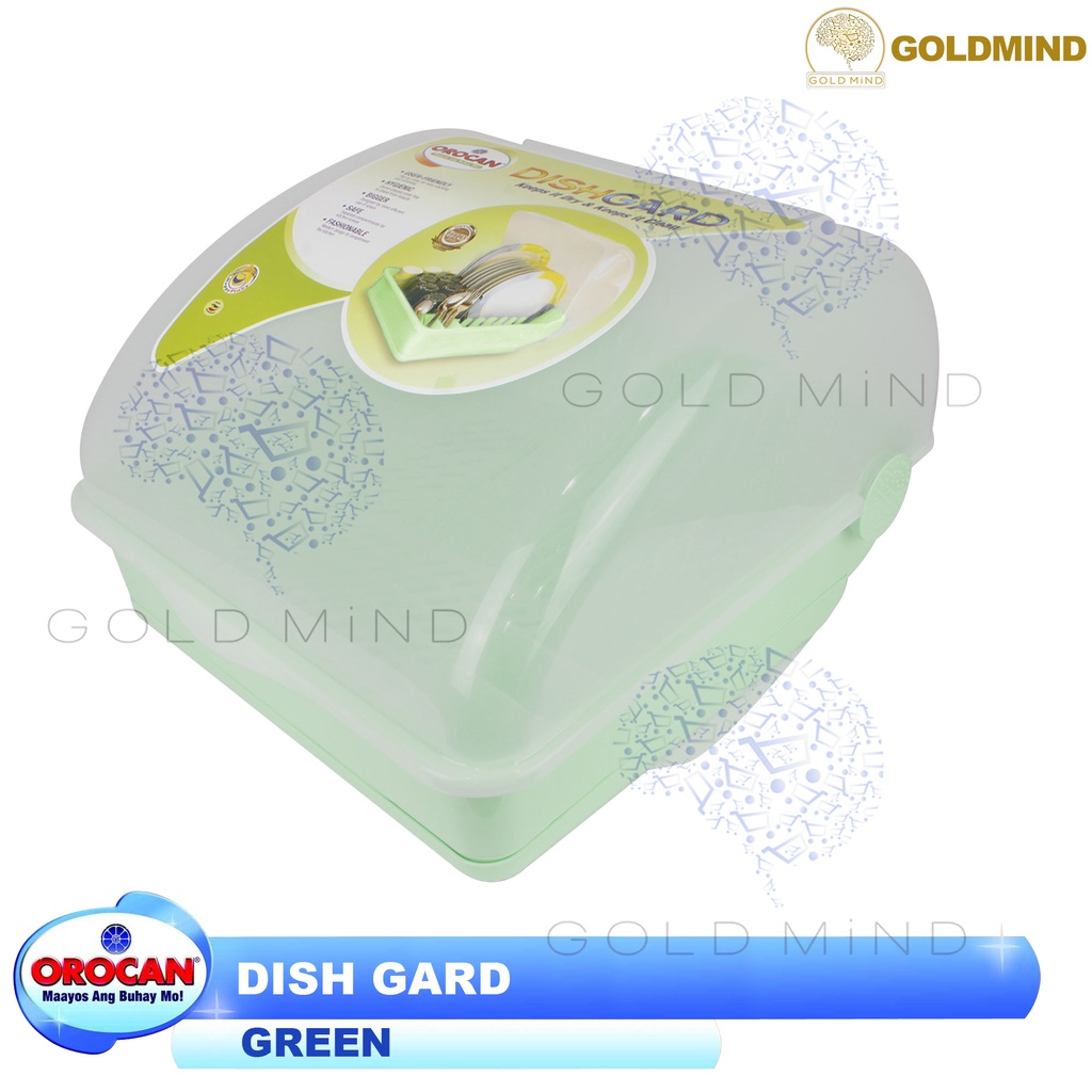 Orocan Dish Rack Drainer with Cover -Gold Mind | Shopee Philippines