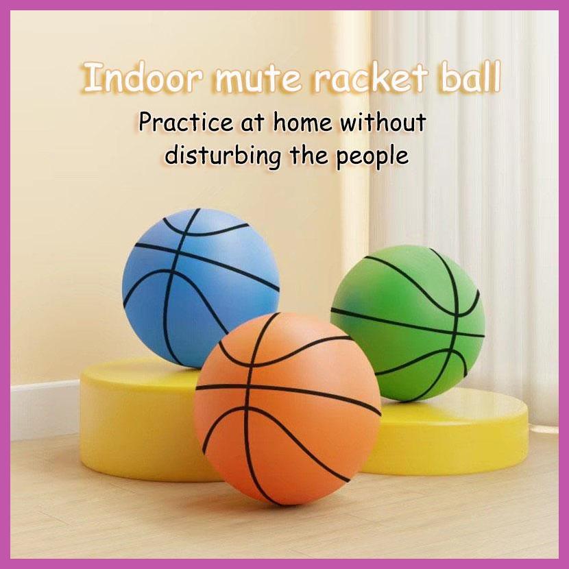 Silent Basketball Bounce Mute Ball Kids Toy Bouncy Ball Large Stretch ...
