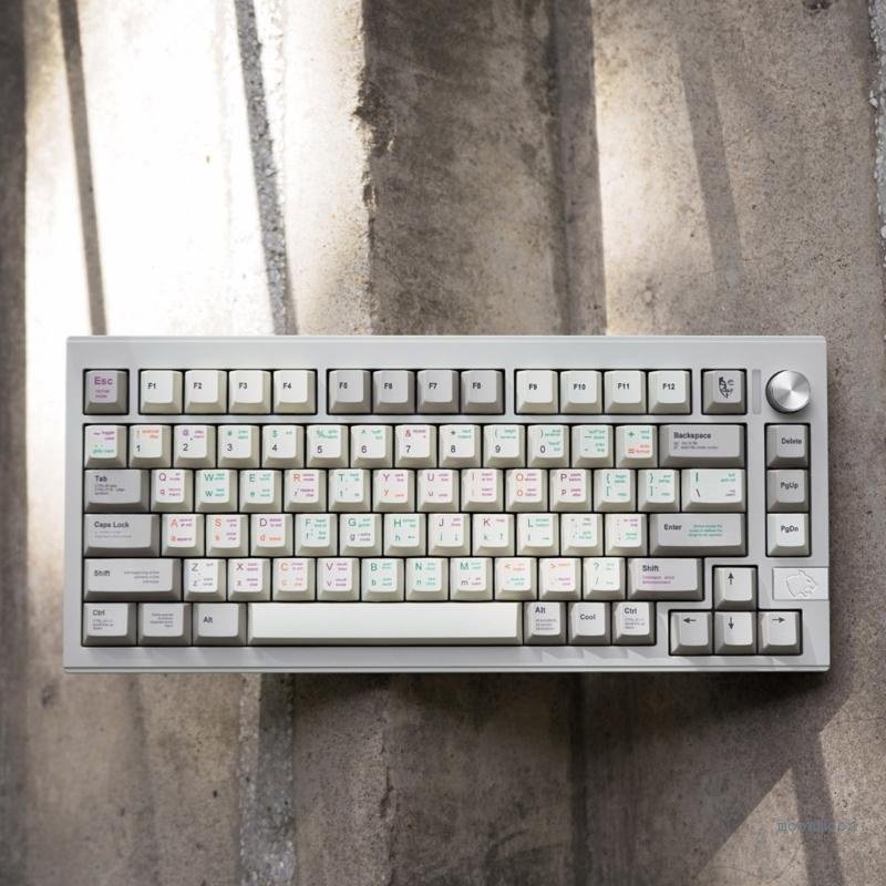 lucky 143 Keys Retro Programmer Keycaps for Mechanical Keyboard ...