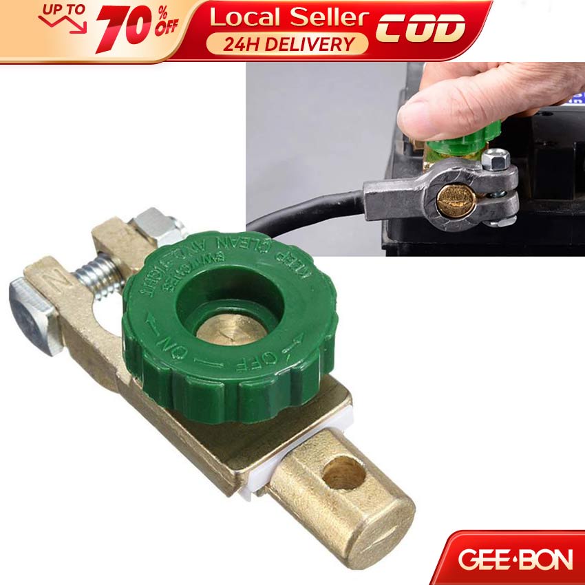 GEEBON Car Battery Switch Cut-off Switch Protect Leak-proof Truck Auto ...