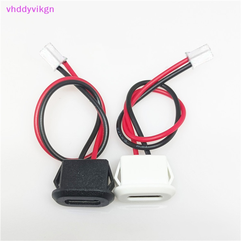 2 Pin USB-C Type Waterproof USB Connector Direct ion female base Female ...