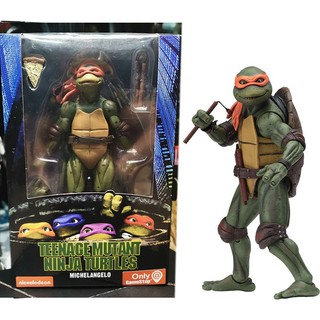 NECA Teenage Mutant Ninja Turtles TMNT Action Figure 1990 Film Edition ...