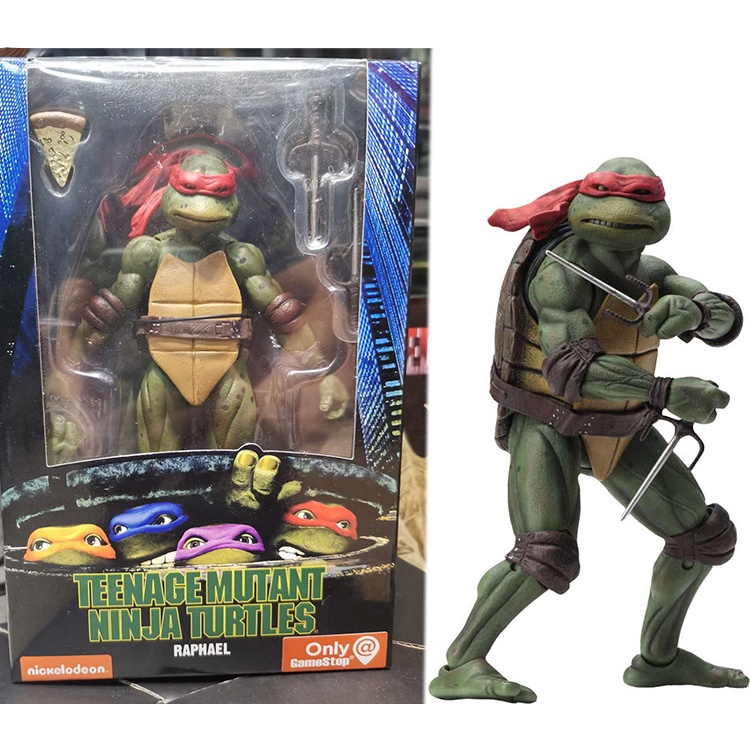 NECA Teenage Mutant Ninja Turtles TMNT Action Figure 1990 Film Edition ...