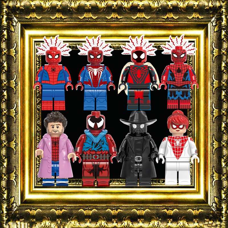 Peter Parker Scarlet Spinneret Marvel Movie Building Blocks Toys For ...